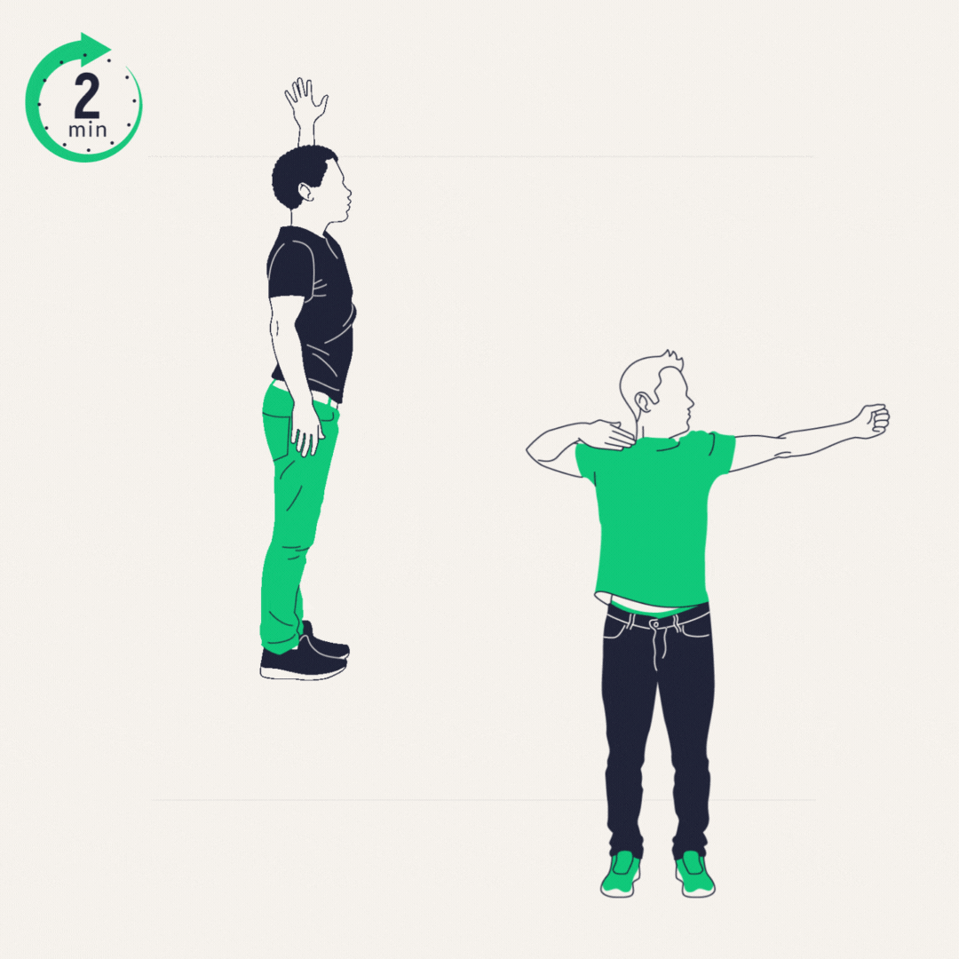 Standing shoulder release | YoPO